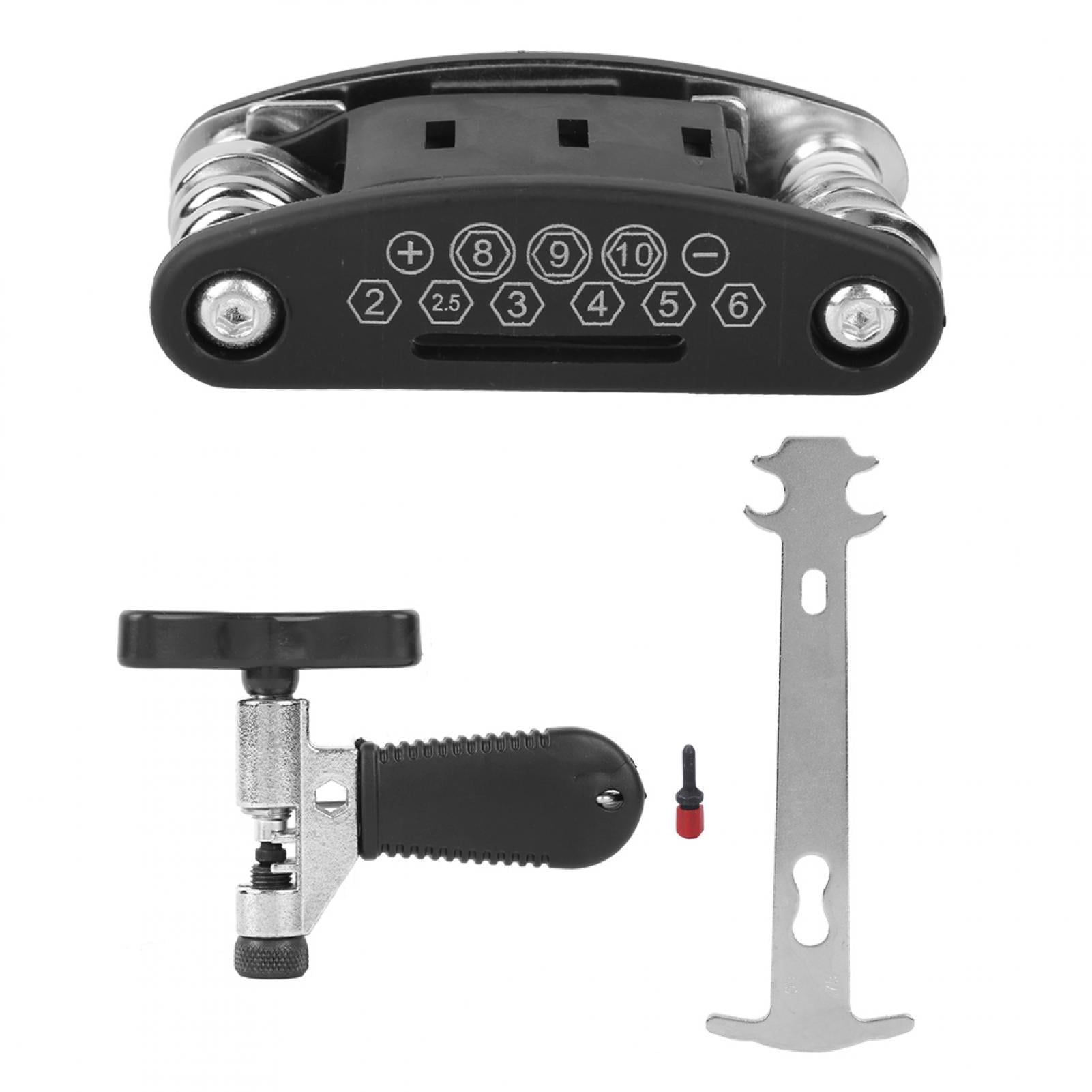 Bicycle Chain Removal Tool Kit - Stainless Steel Bike Repair Set with ...