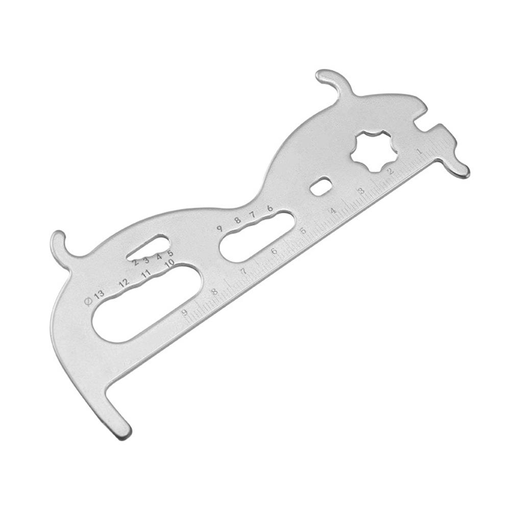 Bicycle Chain Wear Measuring Ruler Ruler Caliper Testing Tool Measuring ...