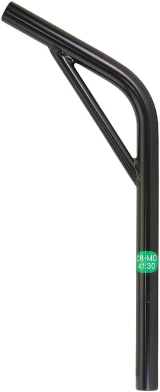 Bicycle Chromoly 22.2mm Black Lay-Back with Support Seatpost 400mm Long ...