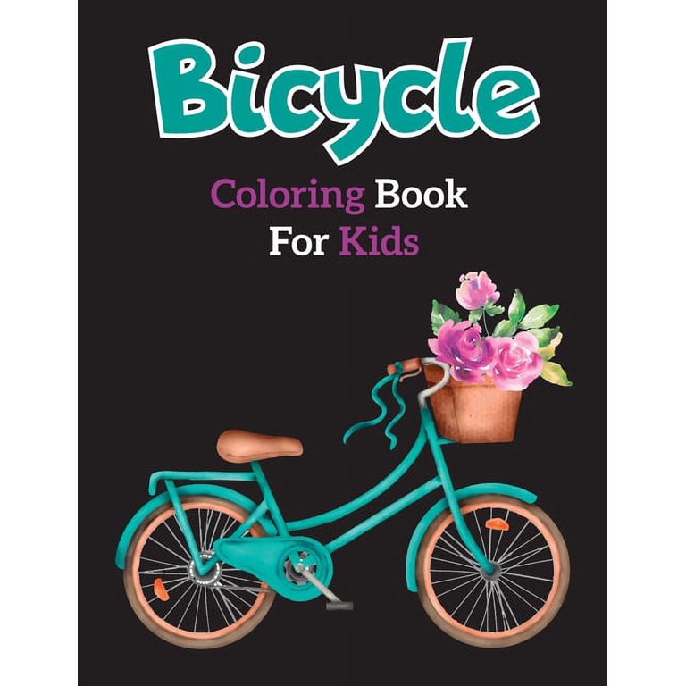 bicycle coloring book