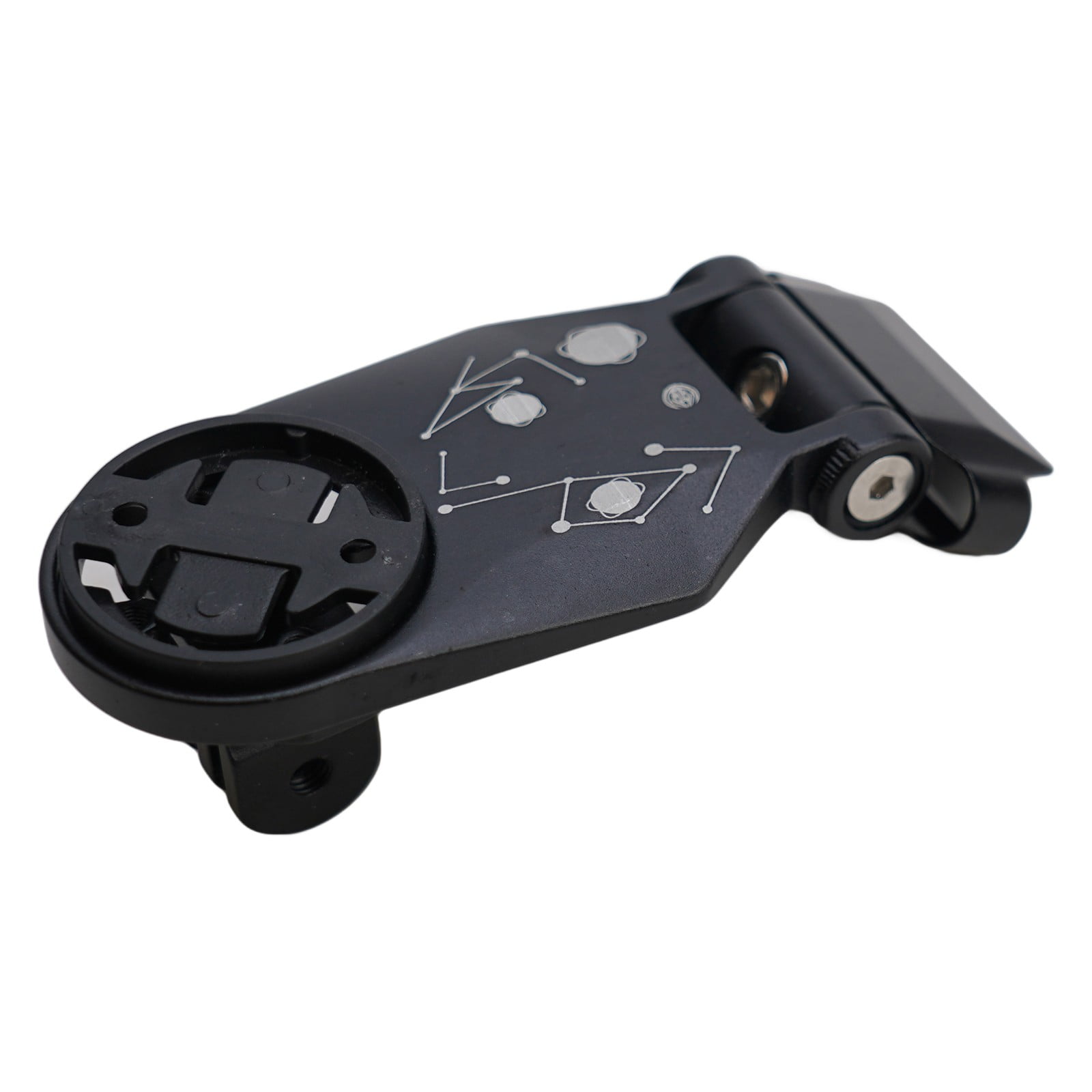 Bicycle Computer Holder Aluminum Alloy Extension Frame Mount For Garmin Bryton GPS/Bike Computer ...