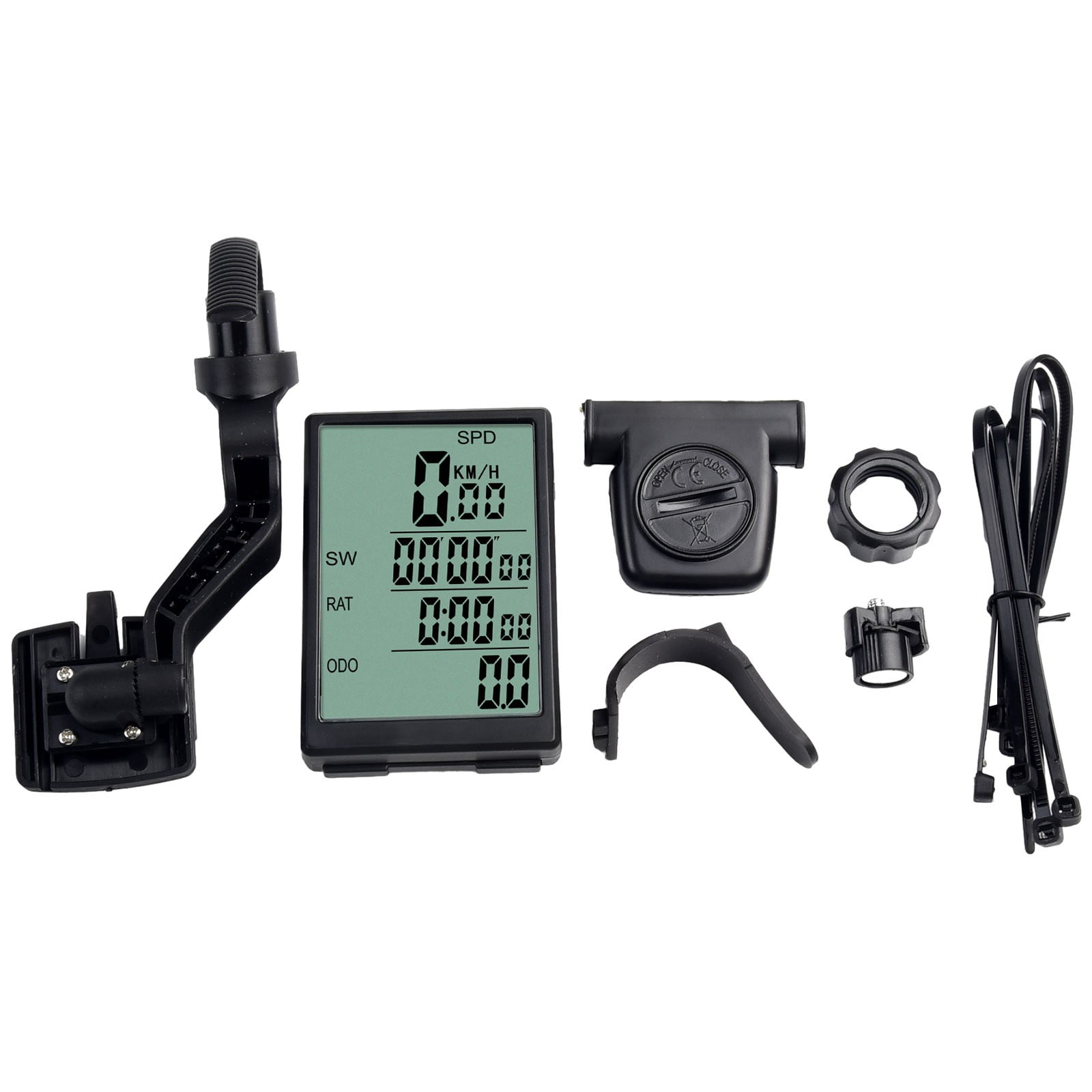 Bicycle Computer Wireless Wired Bike Computer Waterproof Speedometer ...