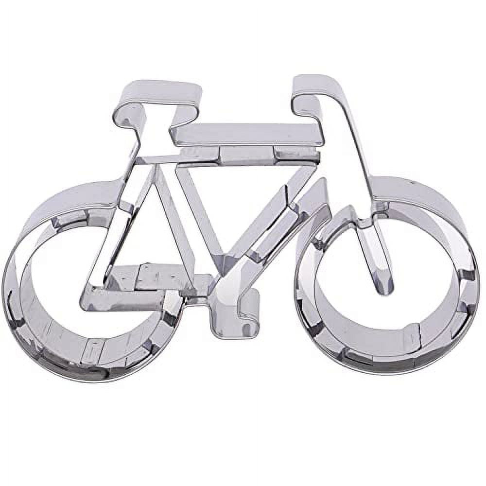 Bicycle Cookie Cutter- Stainless Steel - Walmart.com