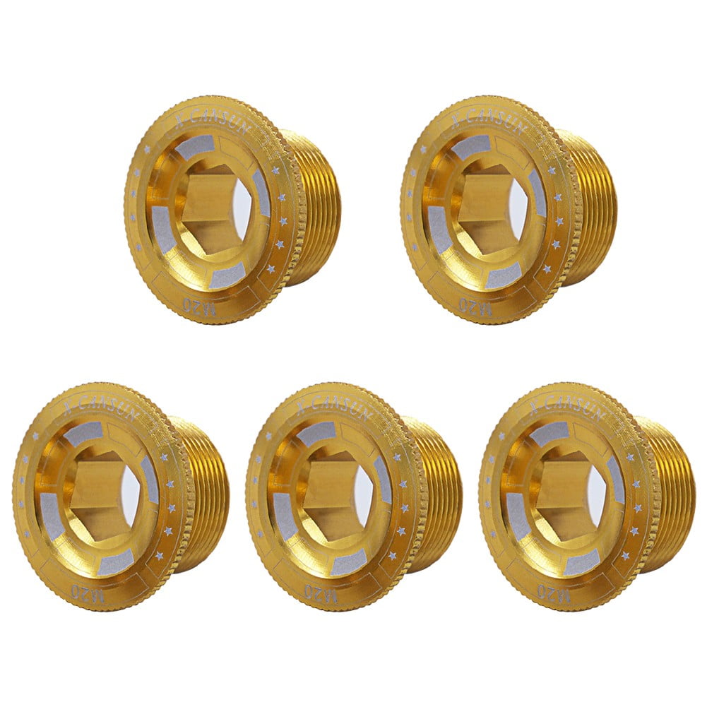 Bicycle Crank Bolts Cranks 18/20mm Aluminum alloy BB bottom bracket ...