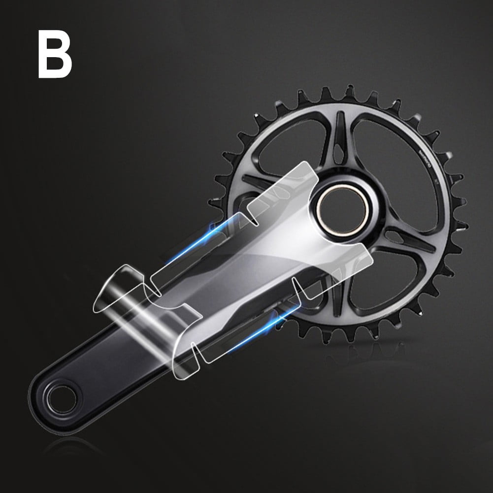 Bicycle Crank Protector Stickers Decals MTB Mountain Bike Adhesive TPH ...