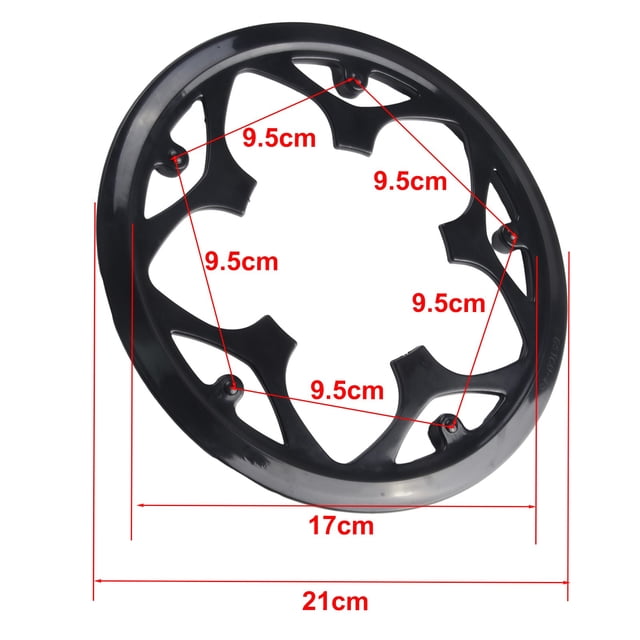 Bicycle Crankset Crank Guard Protector Bike Chain Wheel Ring Cover ...