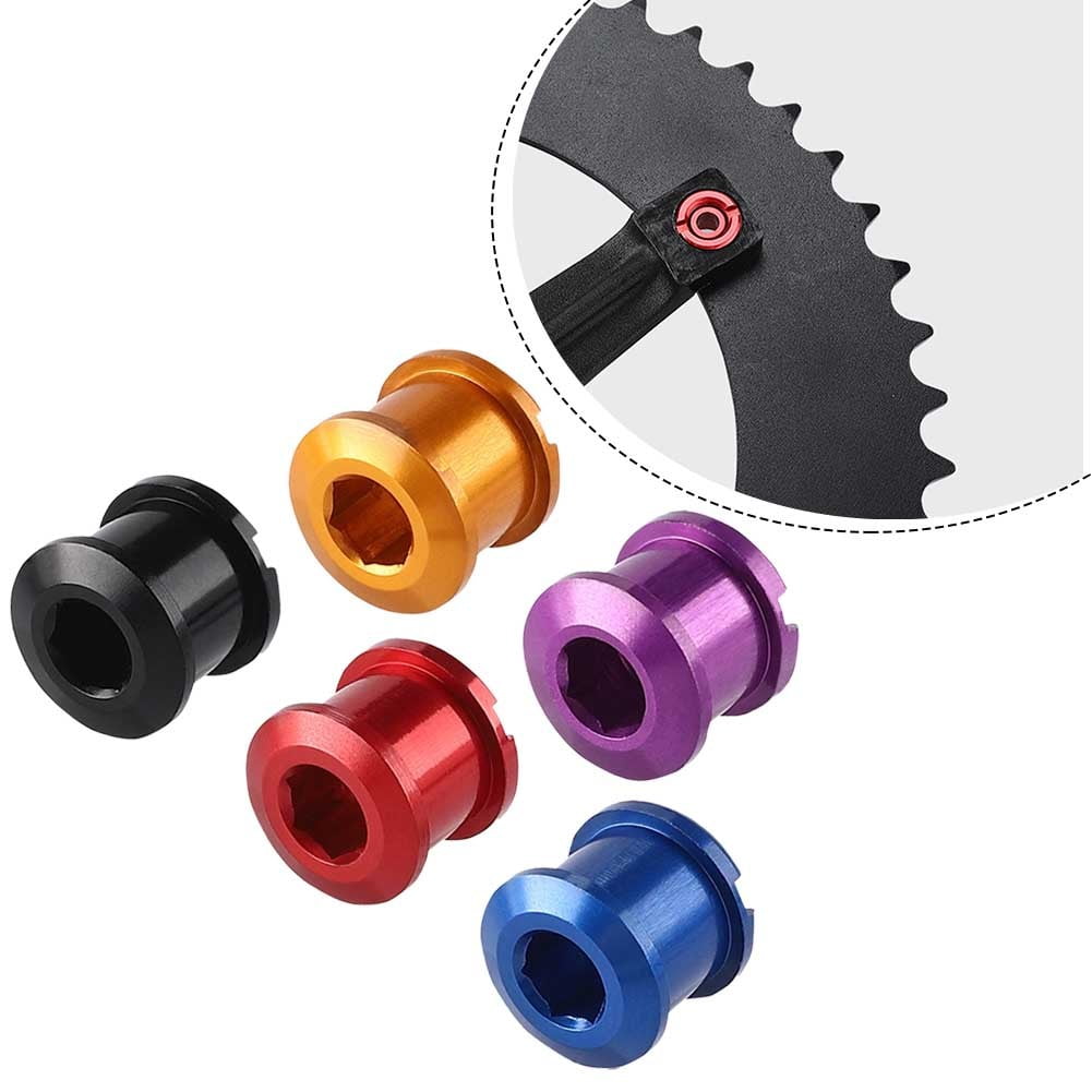 Bicycle Crankset Nail Double Crankset Single Crankset Crankset Bolt Bike Parts red double disk ...