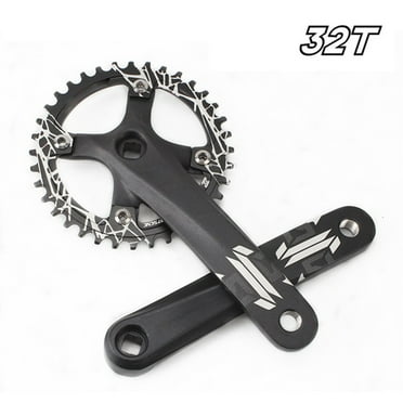104BCD Chainring - CNC 7075-T6 Aluminum Narrow-Wide Round Chainwheel for MTB/Road Bikes (32-52T ...