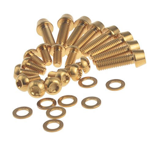 Bicycle Disc Brake Titanium Bolts Upgrade Kit for Hope Shimano Hayes ...