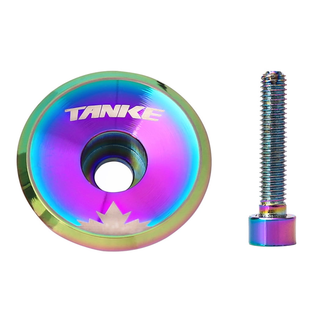 Bicycle Fork Stem Top Caps Bowl Headset Top Cover Front MTB Bike Parts ...