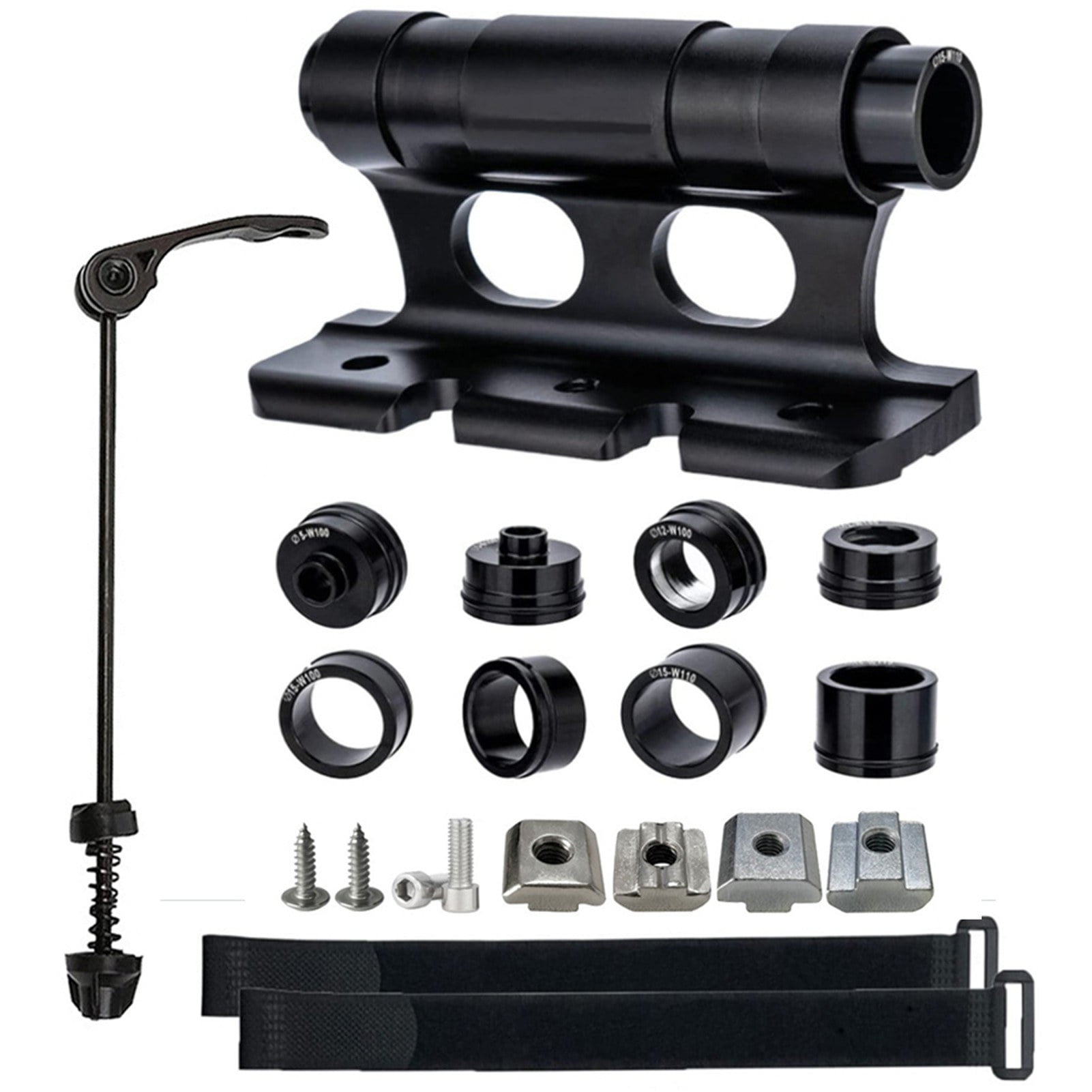 Bicycle Front Fork Mount Bracket Roof Bike Rack Quick Release Holder ...