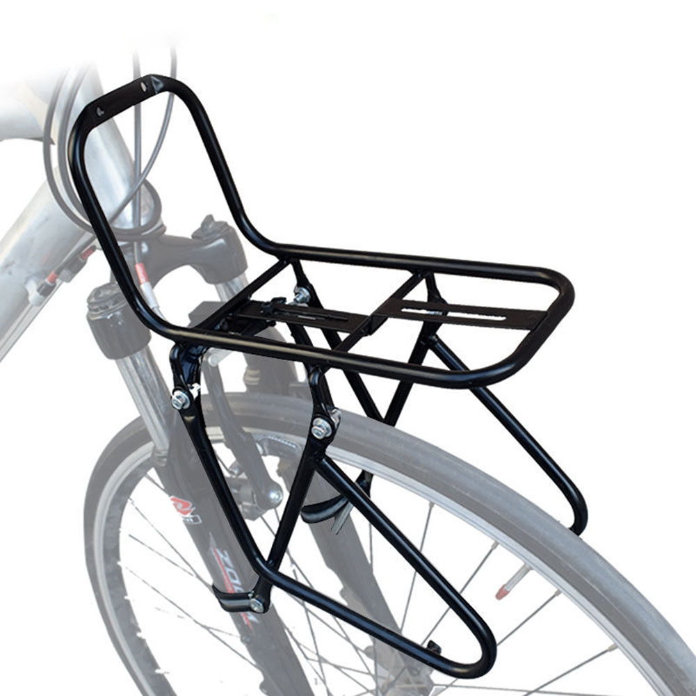 Bicycle Front Rack Carrier Panniers Bag Simple Installation Vegetable ...