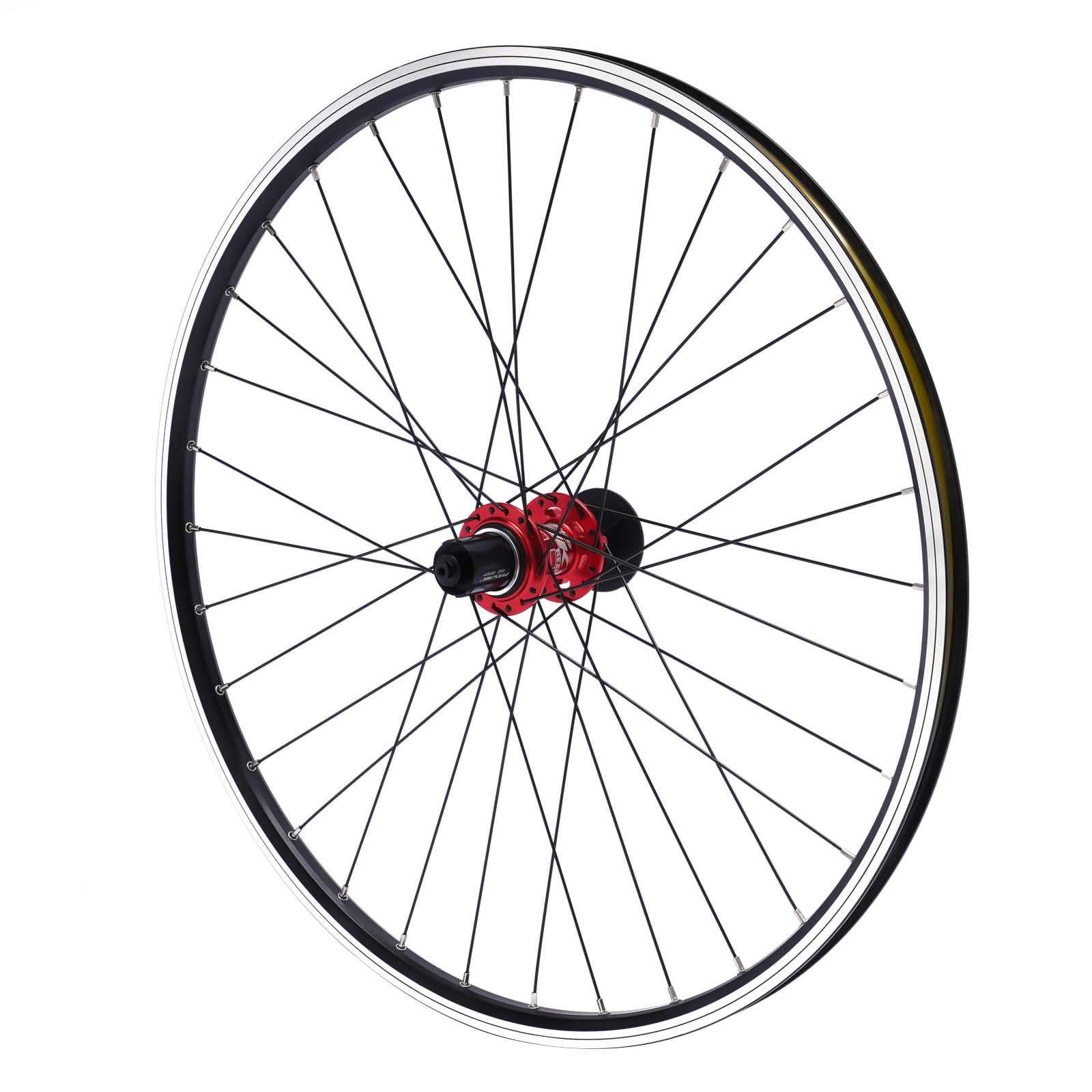Bicycle Front and Rear Wheels with Aluminum Alloy, 441lbs Bearing ...
