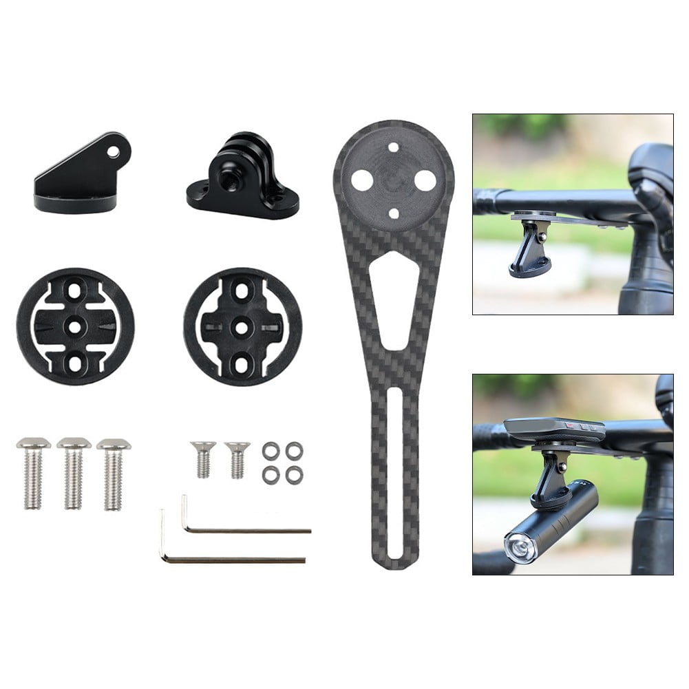 Bicycle GPS Computer Mount Holder for Garmin for GoPro Carbon Fiber ...