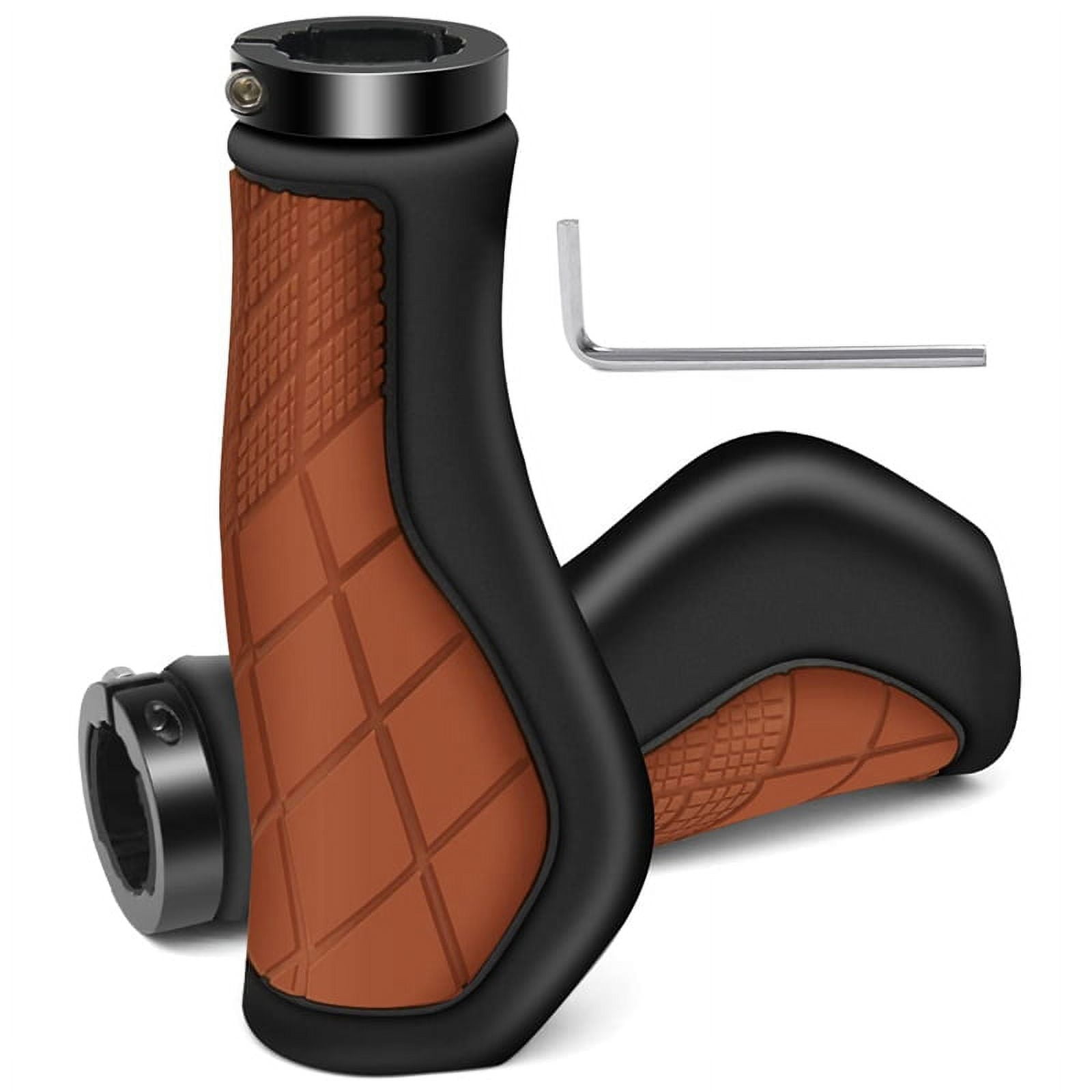 Bicycle Grips Ergonomic Non-Slip Rubber Handlebar Grips,Bicycle for 22 ...