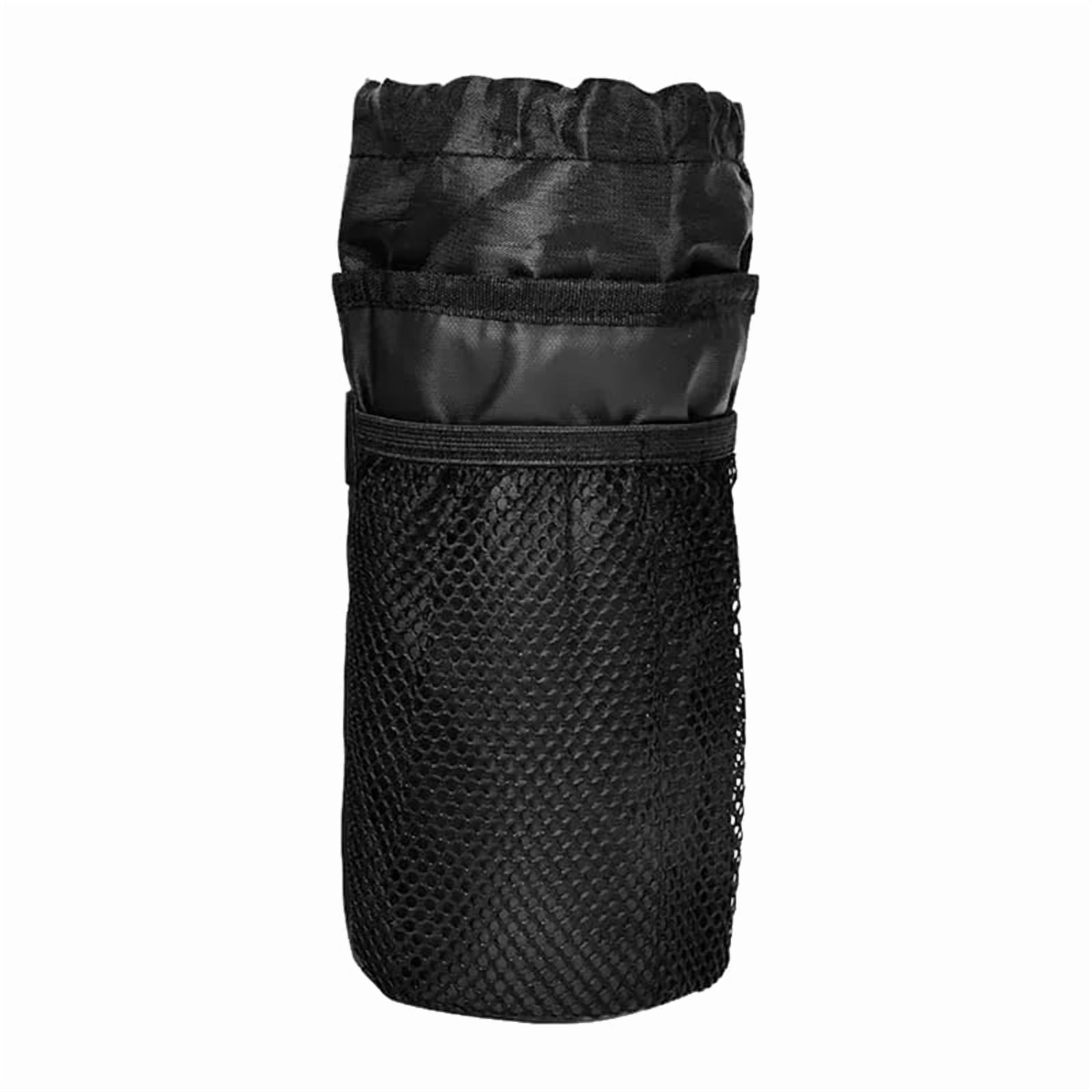 Bicycle Handlebar Bag,Insulated Bottle Holder with Mesh Pocket & Coffee ...