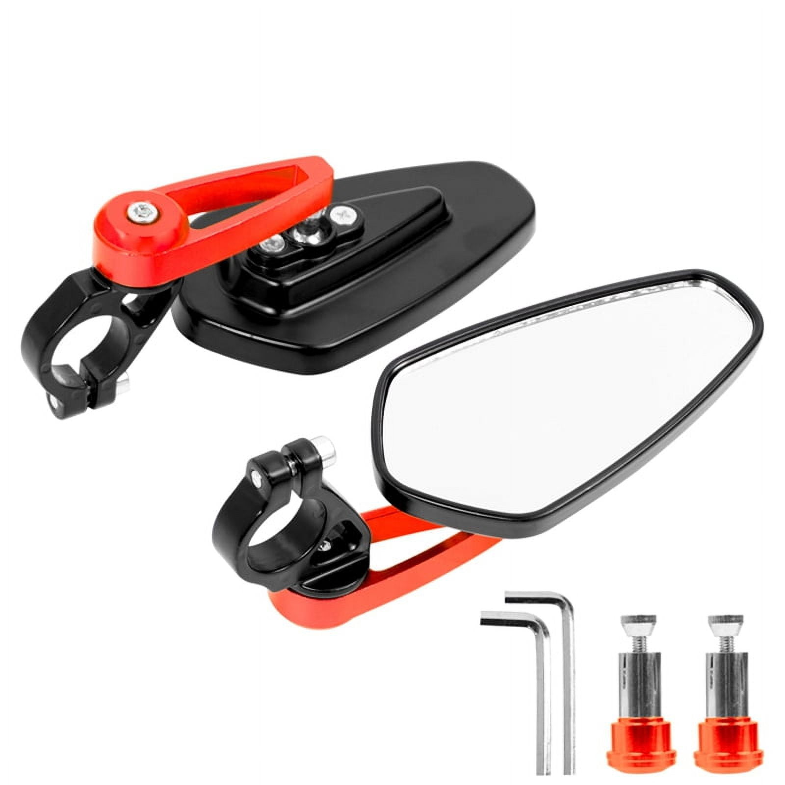 Bicycle Handlebar Reflector Rear View Mirror Safety Adjustable ...