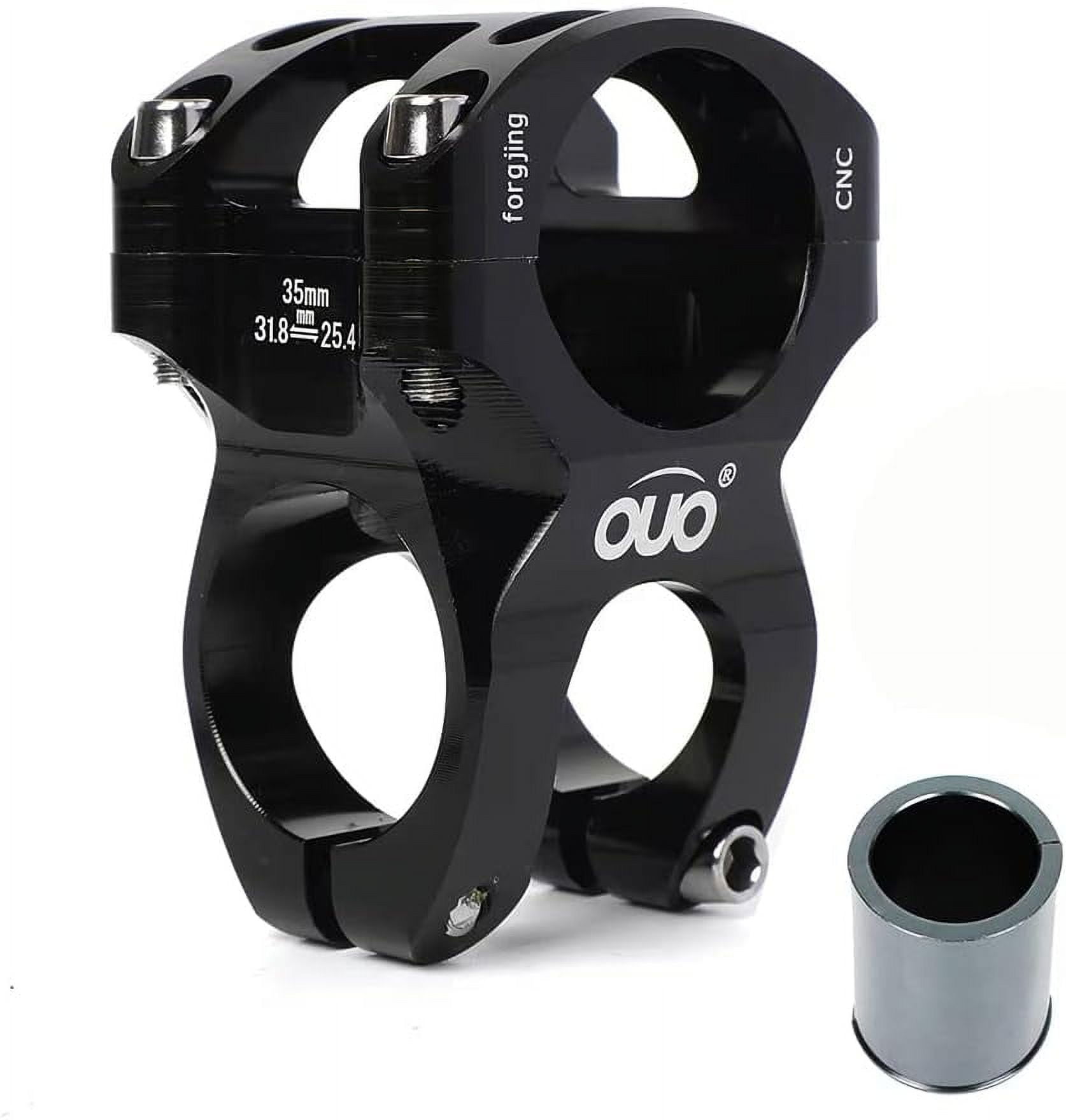 Bicycle Handlebar Stems 35MM with Adjustable Spacer 31.8-25.4 Aluminum ...