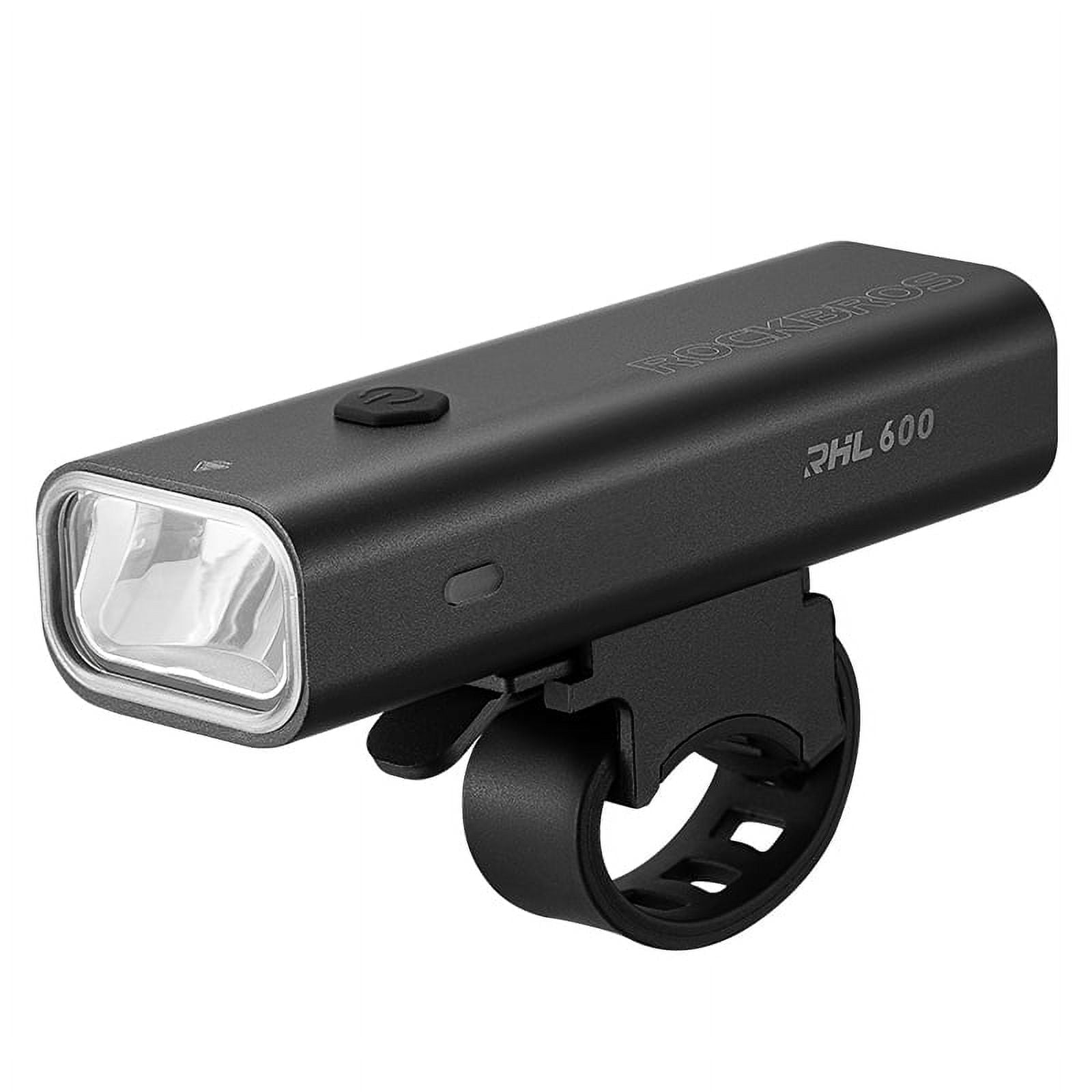 Bicycle Headlight 600LM USB Rechargeable Bike Light Super Bright ...
