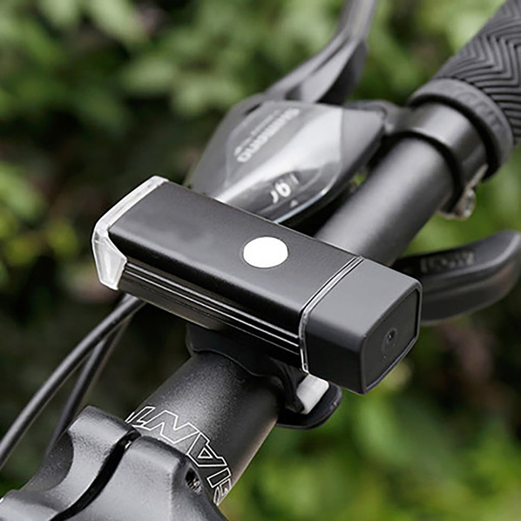 Bicycle Headlight USB Rechargeable Bicycle LED Headlight - Walmart.com