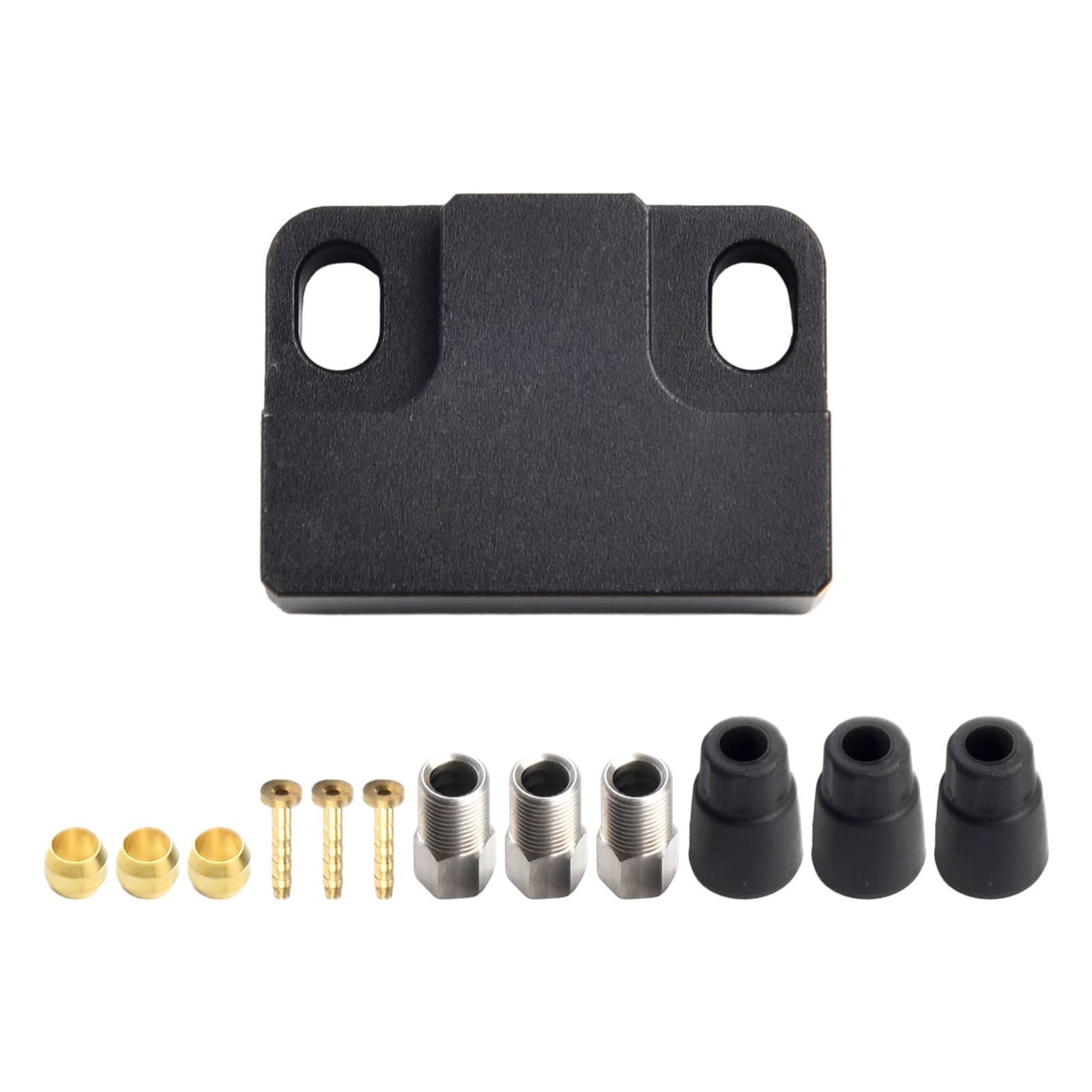 Bicycle Hydraulic Brake Line Tee 1 To 2 Adapter Aluminum Alloy Oil ...