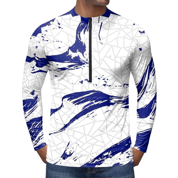 Bicycle Jerseys for Men Printed Long Sleeve Cycling Jersey, Graphic ...