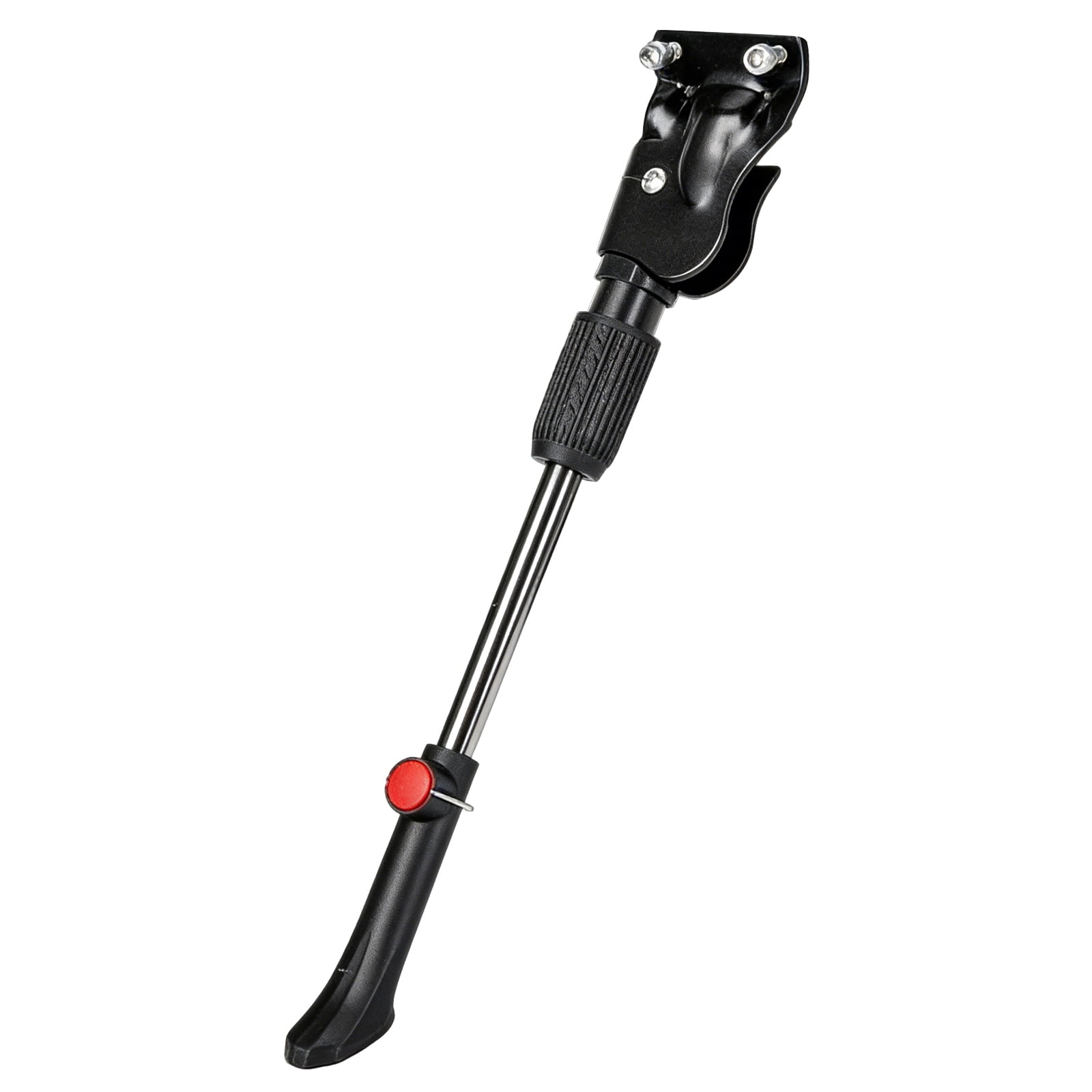 Bicycle Kickstand, Adjustable 12.4-14.2 in Steel Support Stand, Dual ...