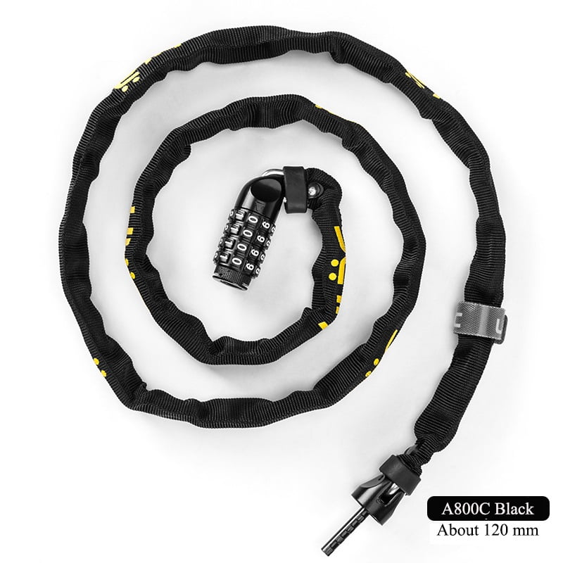 Bicycle Lock MTB Road Bike Chain Anti-theft Password Lock Ultra-light ...