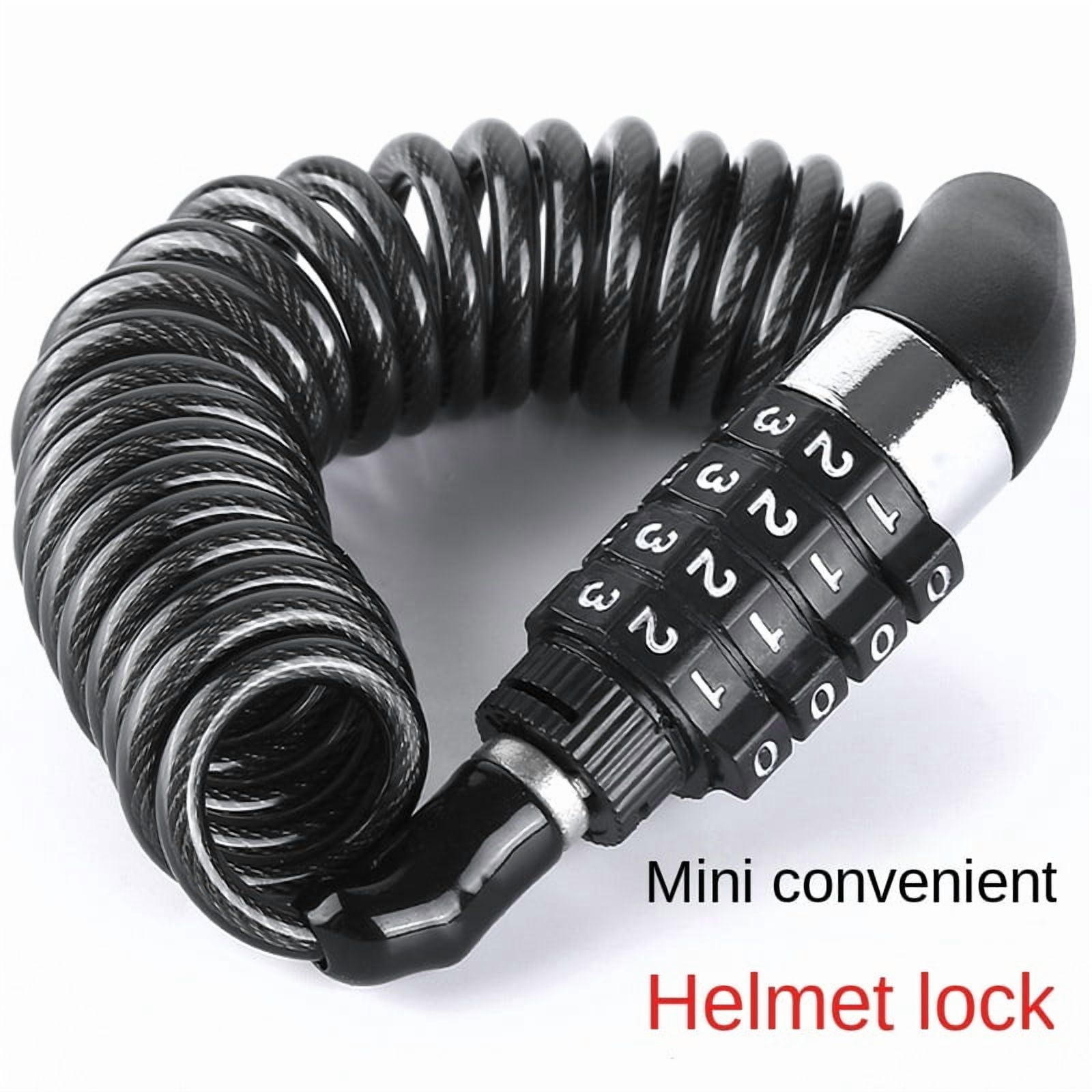 Bicycle Lock Steel Wire Chain Lock Mountain Bike Motorcycle Anti-theft ...