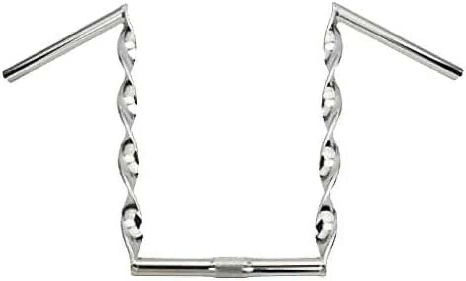 Bicycle Lowrider Flat Twisted Bike Handle Bars 25.4mm, Multiple Sizes ...