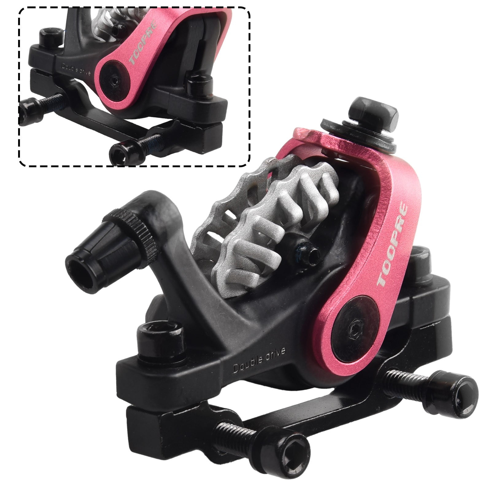 Bicycle Mechanical Disc Brake Double Piston Caliper Ebike Bilateral ...