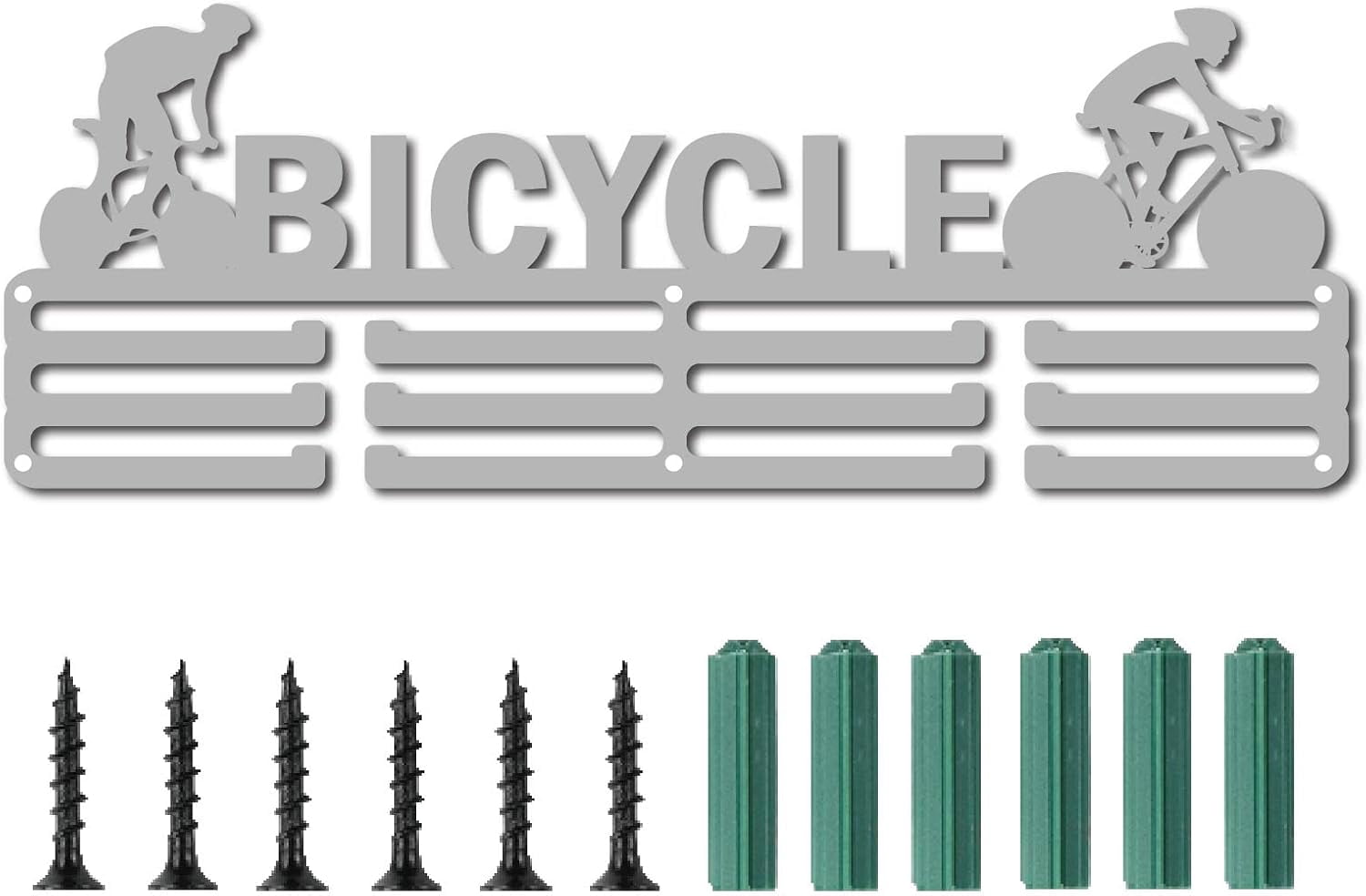 Bicycle Medal Holder Cycling Sport Display Hanger Rack Awards Metal ...