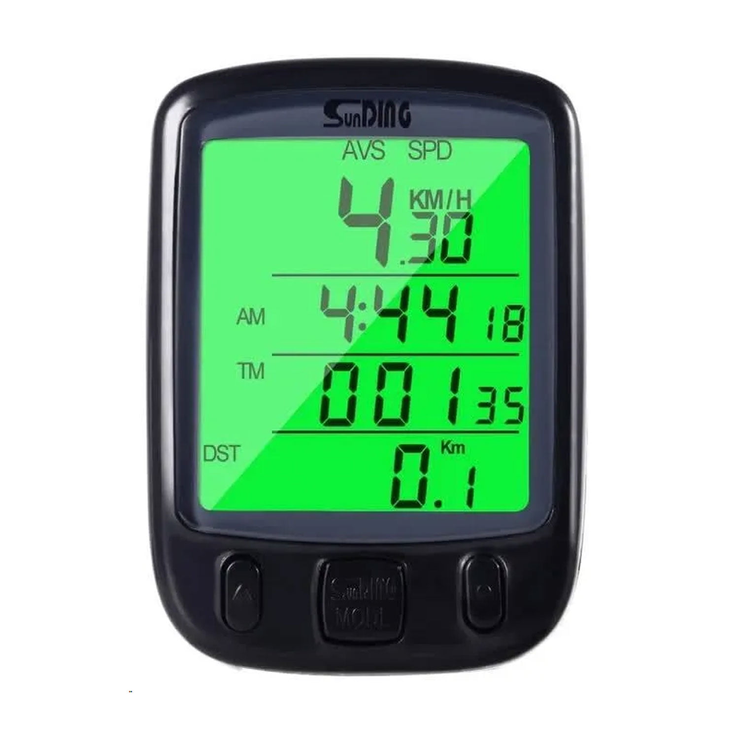 Bicycle Meter Mountain Bike Speedometer Odometer Luminous - Walmart.com