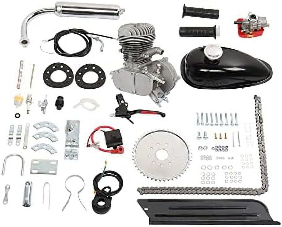 Bicycle Motor Kit 100cc 2 Stroke Gas Bike Engine Kit, Motorized Bicycle ...