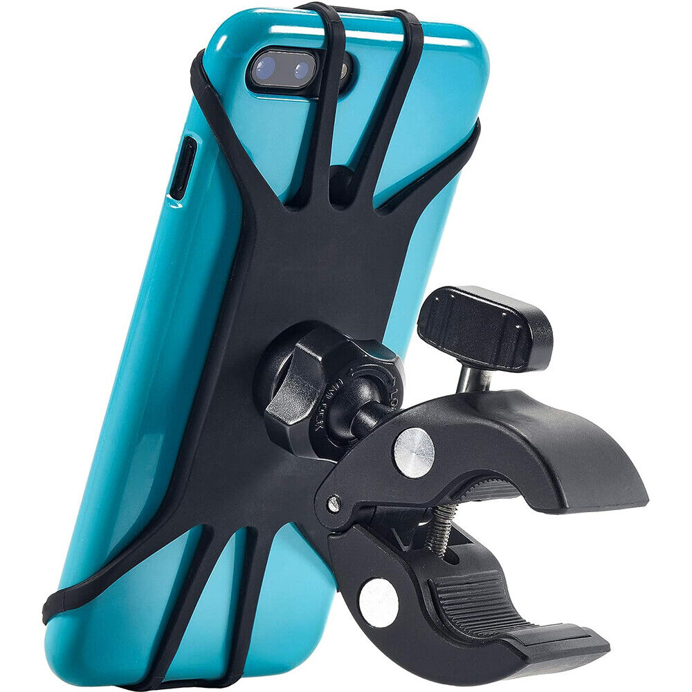 Mountain Bike Phone Mount, Aluminum Cell Phone Holder for Bike MTB Road ...