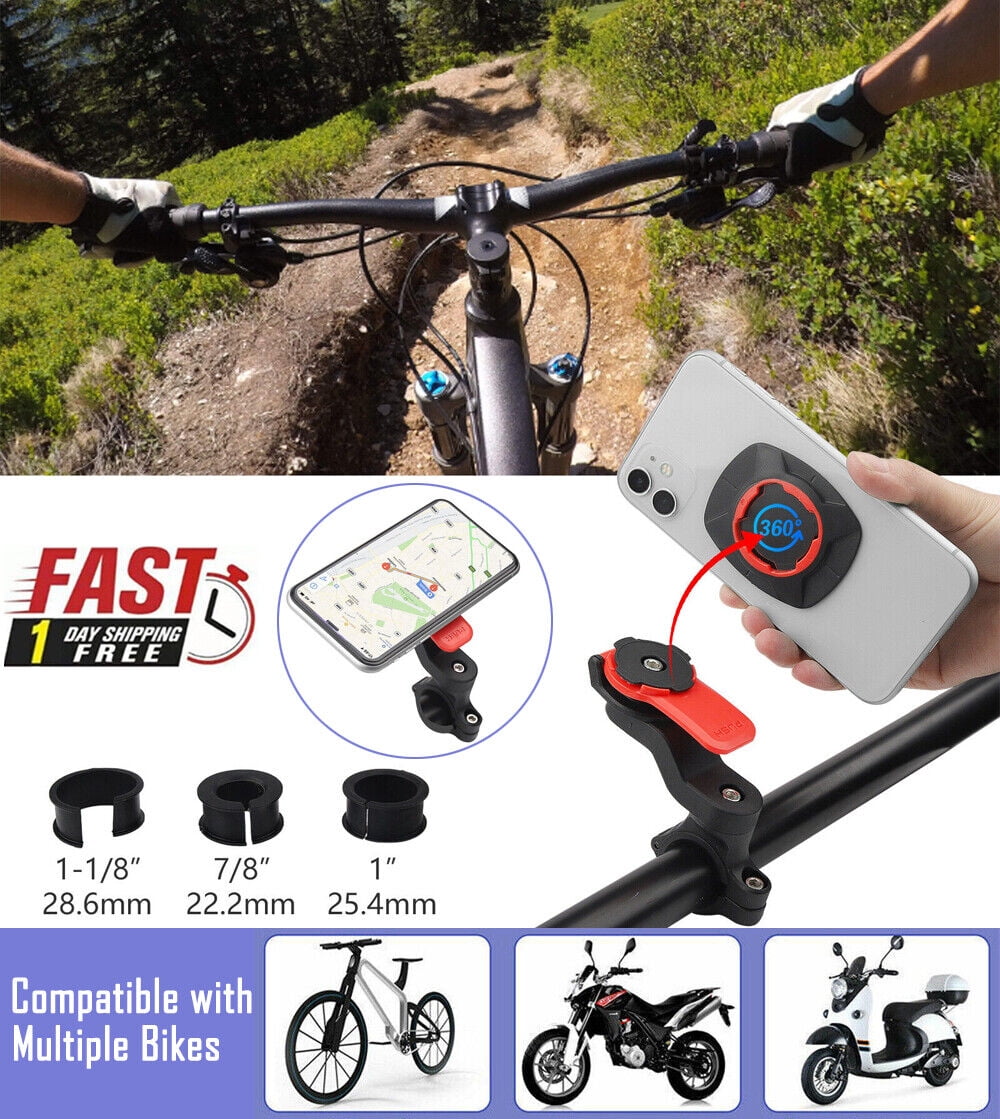 Bicycle Motorcycle Phone Holder,Bracket Rack Handlebar Stand Mount,Fork ...