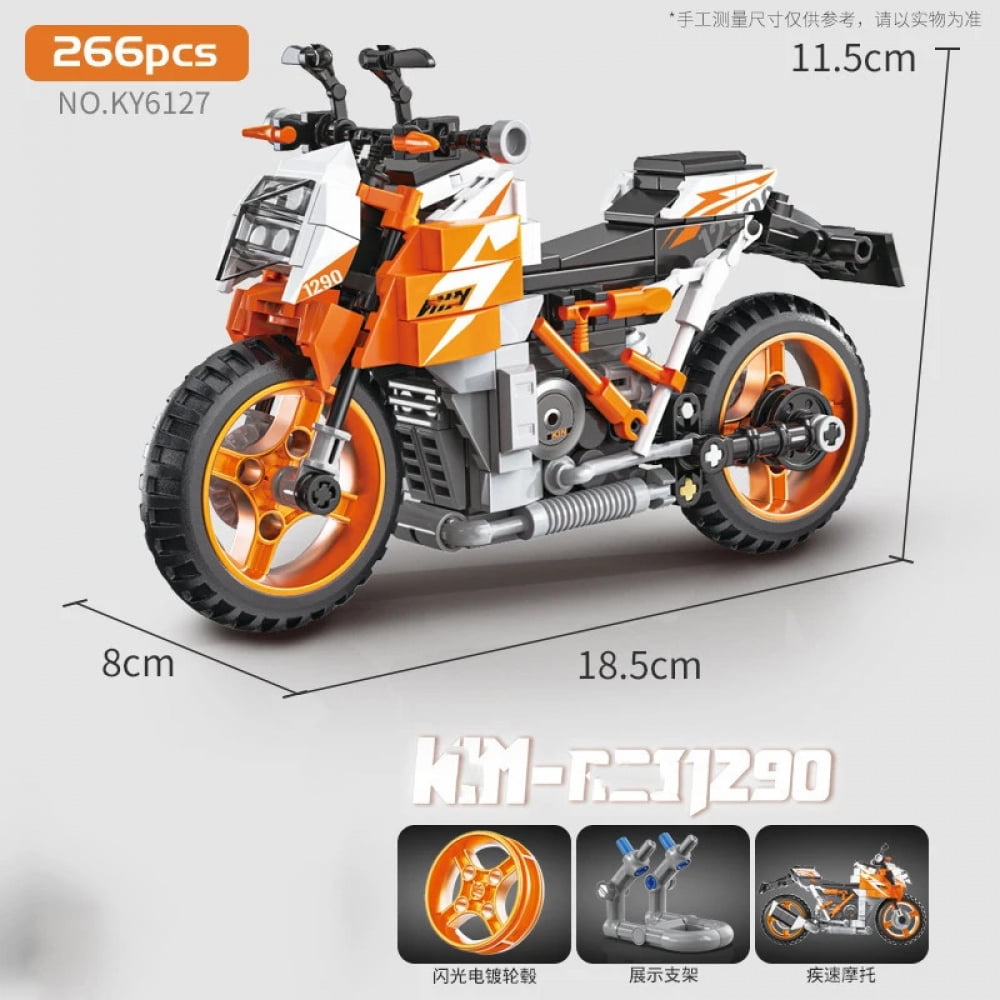 Bicycle Motorcycle sets model Building Blocks Speed Champions sport ...