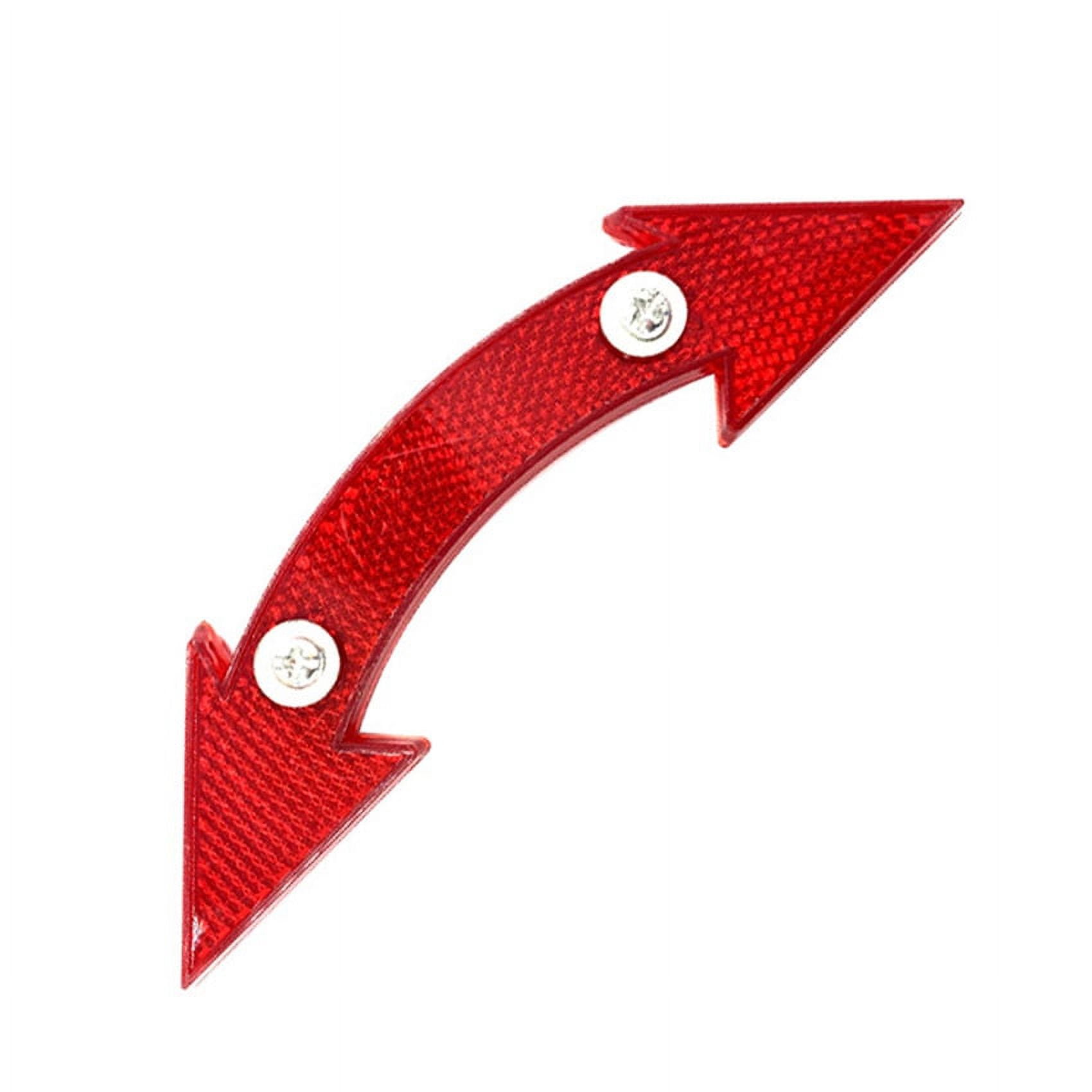 Bicycle Mountain Bike Wheel Double Arrow Plastic Reflective Spoke Light ...