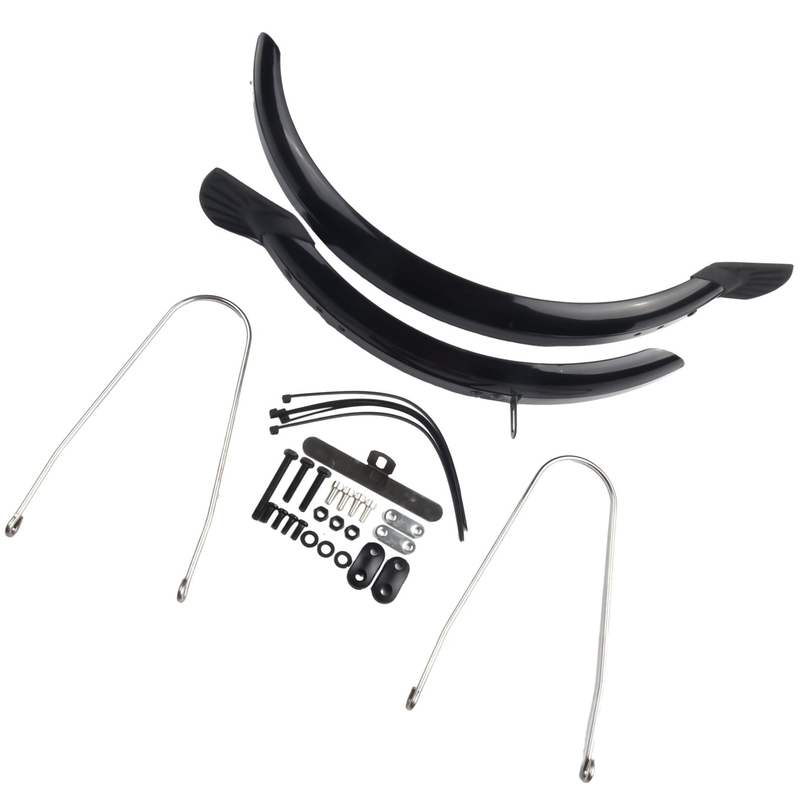 Bicycle Mudguard Set for 16 inch Folding Bike Front and Rear Protection ...