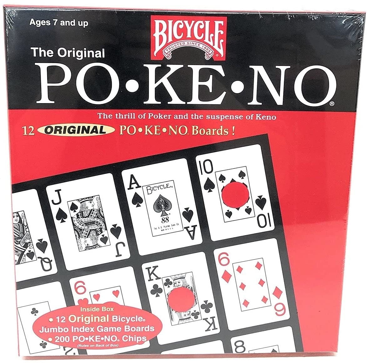 Bicycle Classic Large Set Play - Original Pokeno Card Game - Walmart.com