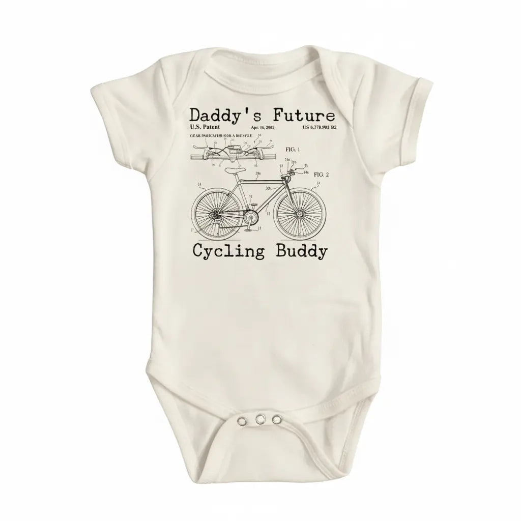 Bicycle Patent Newborn Baby Bodysuit - Walmart.com