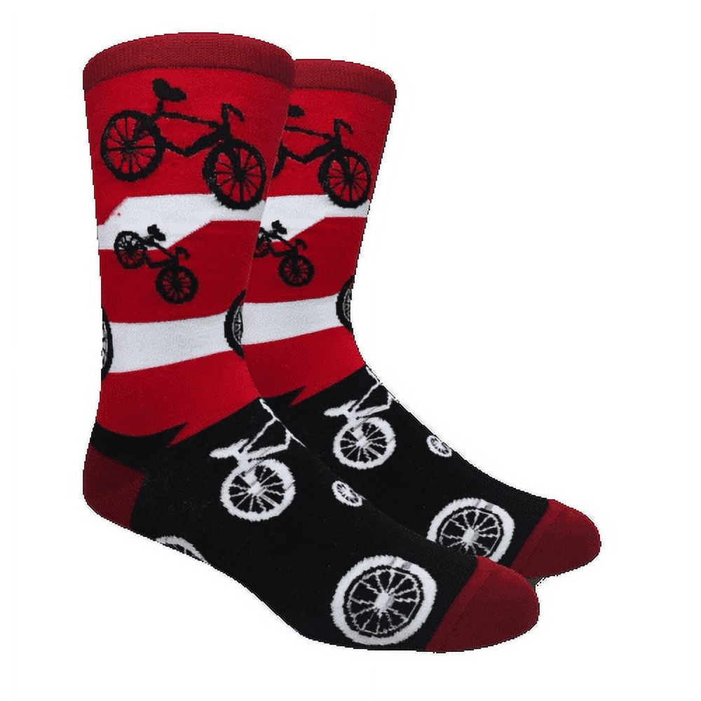 FineFit Fun Crew Novelty Casual Cave Trouser Socks I Want to Ride My ...