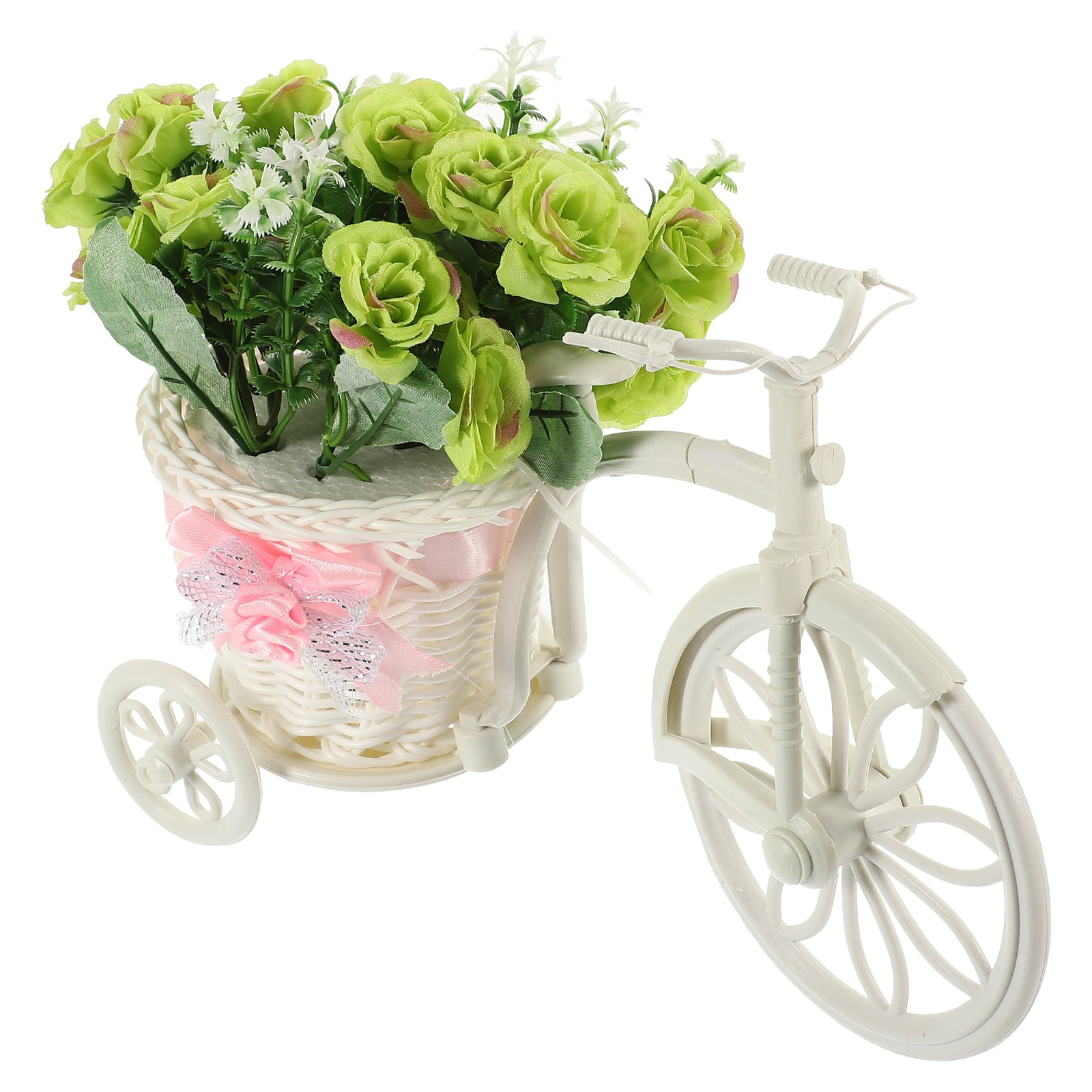 Bicycle Planter Small Centerpiece Flower Bike Shaped Holder Stand ...