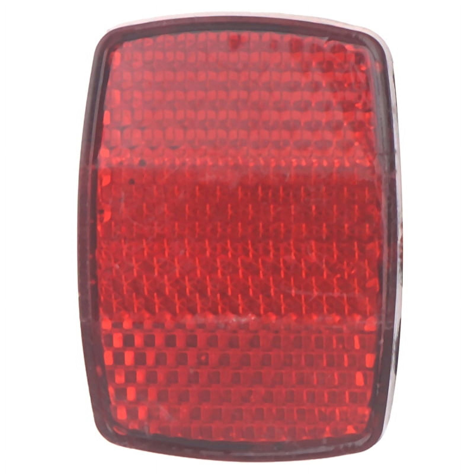 Bicycle Plastic Reflector Tail Light Reflector Front And Rear Warning ...