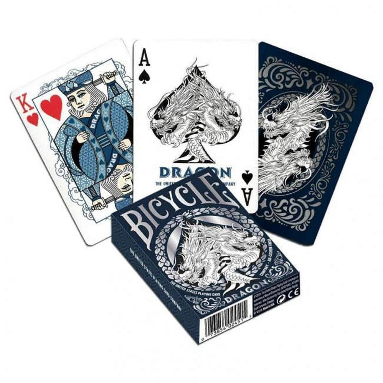 Bicycle Playing Cards Dragon PE Card Game - Walmart.com