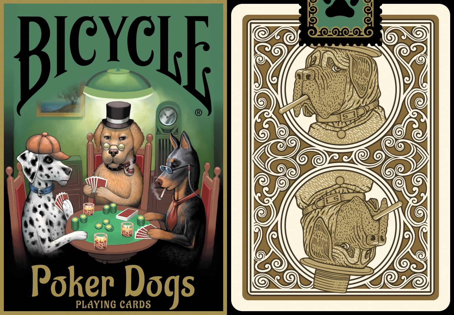 Collectible Playing cards Poker Dogs Standard Playing Card Decks ...