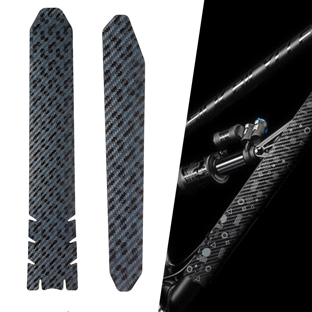 Bicycle Protection Carbon Fiber Sticker Down Tube Bottom Sticker Brand ...