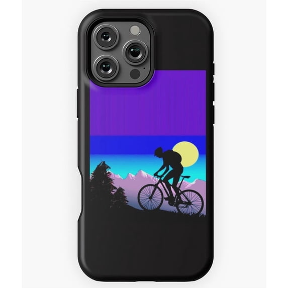 Bicycle Psychedelic Riding Mountain H1017Protective Case for iPhone 17 ...