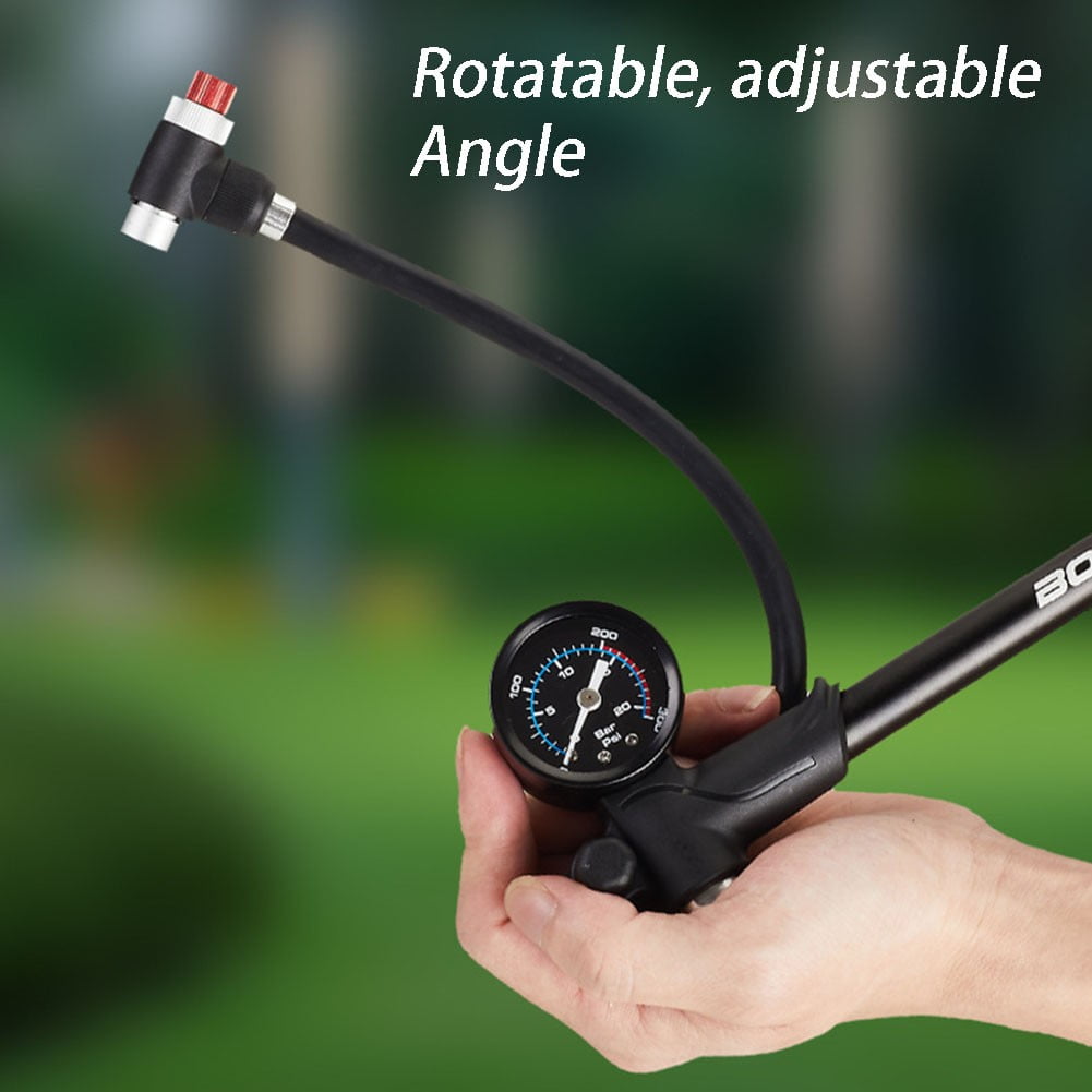 Bicycle Pump 300Psi for Front Fork Shock Proof Rear Gall Tire High ...