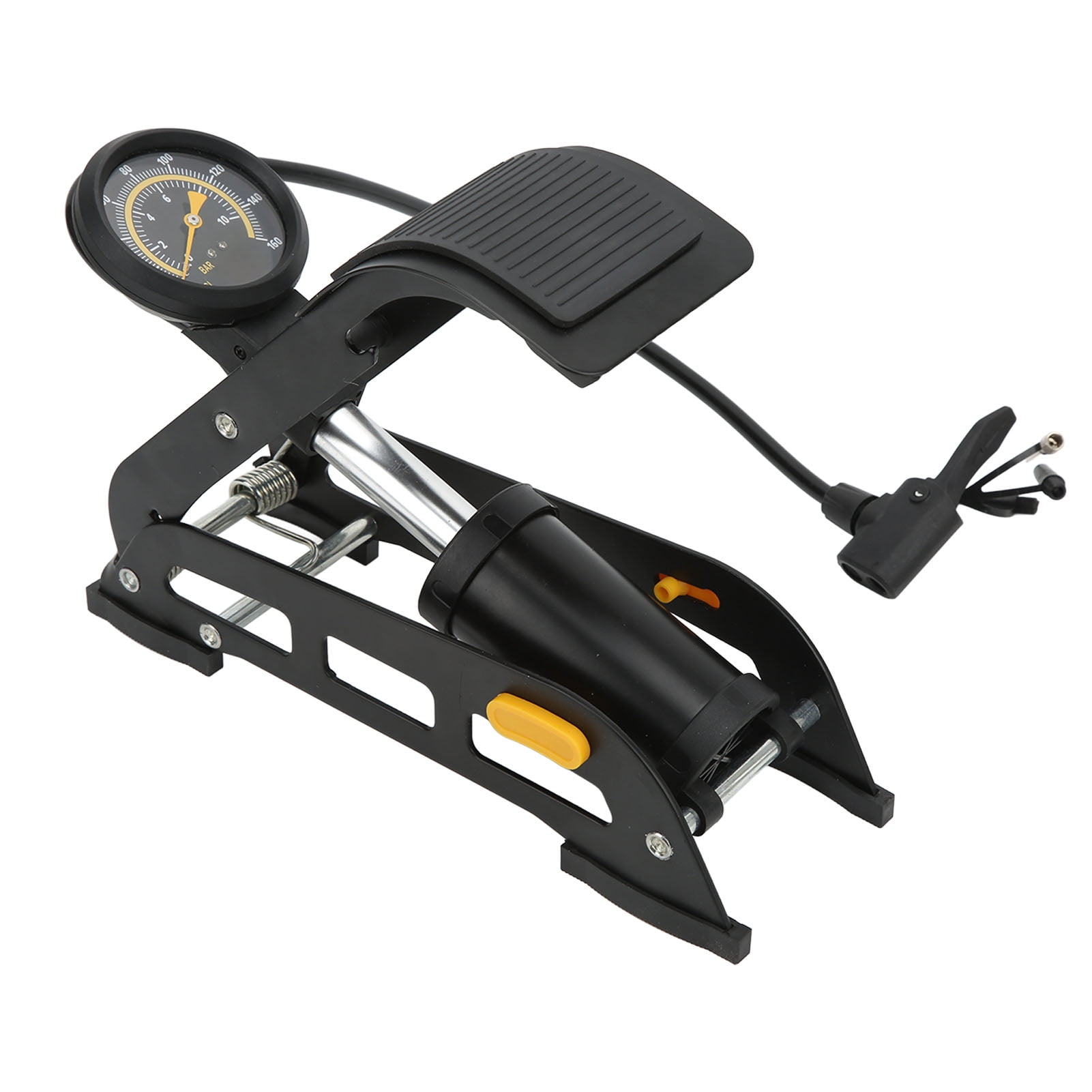 Bicycle Pump Foot Pedal Design High Pressure Portable Corrosion ...